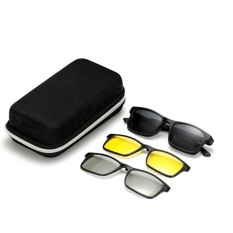 Magnetic Lens Swappable Sunglasses 5 in 1 – Shoplsm